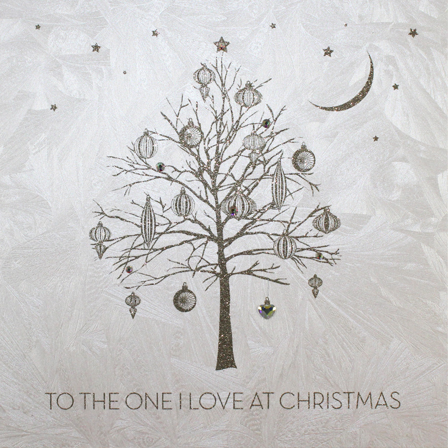 To The One I Love – Handmade Christmas Card – SC24 – Tilt Art
