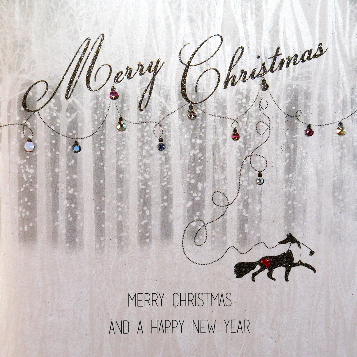 Merry Christmas / Happy New Year – Handmade Open Christmas Card – VV4 ...