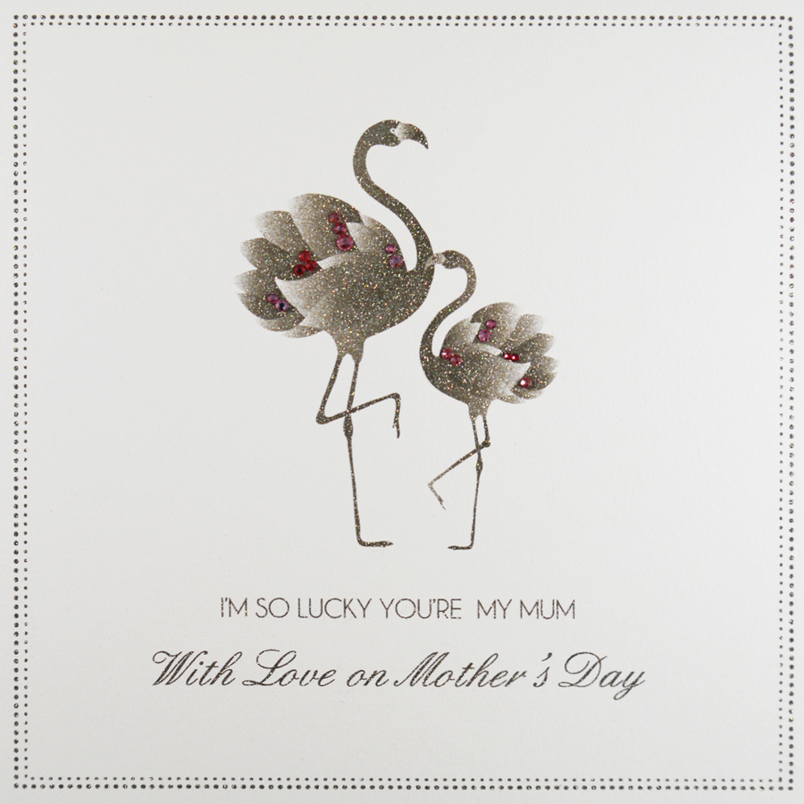 So Lucky You’re My Mum – Large Mother’s Day Card – AMDL3 – Tilt Art