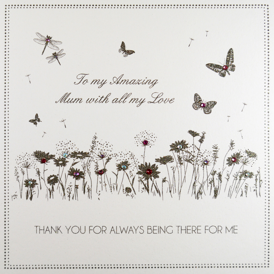 To My Amazing Mum – Large Open / Mother’s Day Card – AMDL6 – Tilt Art